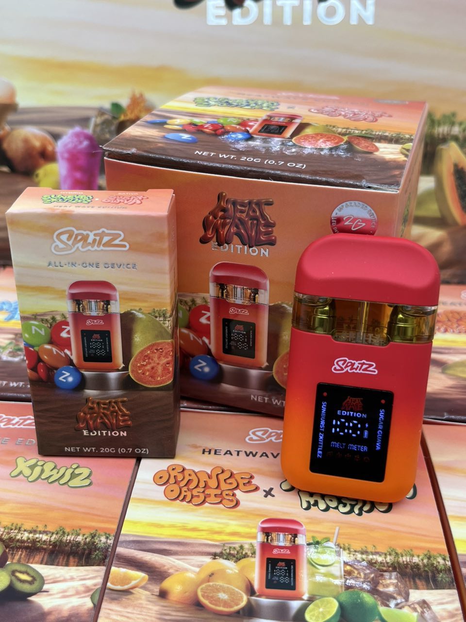 BUY SPLITZ 2G DUAL CHAMBER DISPOSABLE ONLINE - HEAT WAVE EDITION