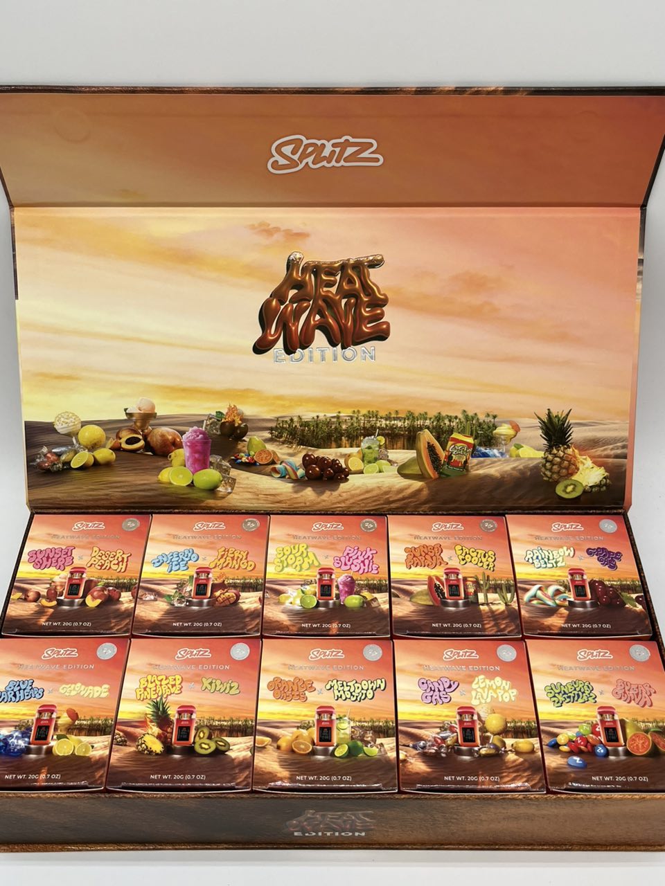 BUY SPLITZ 2G DUAL CHAMBER DISPOSABLE ONLINE - HEAT WAVE EDITION